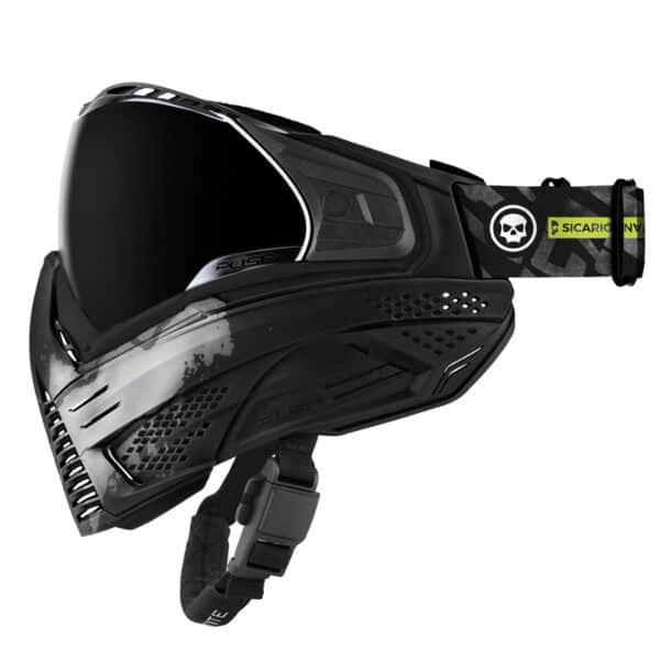 Push Goggle Unite Infamous Skull White - Premium Paintball Products
